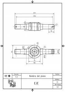 Dibujo Técnico » Eje